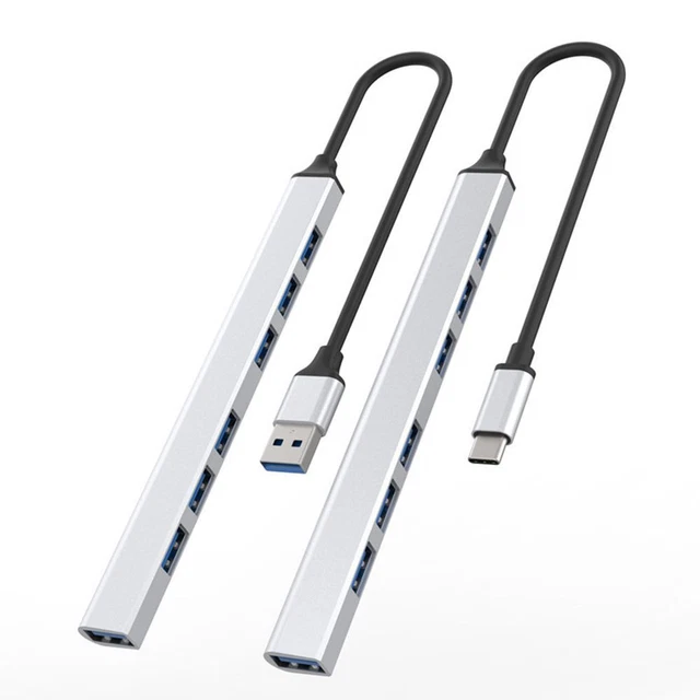 DATA TRANSMISSION SPLITTER 7 Ports Docking Station Type-C HUB USB 3.0 ...