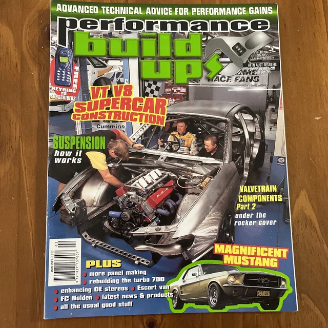 PERFORMANCE BUILD UPS V.10 #2 FC Holden Ford Escort PVan 67 Mustang VT ...