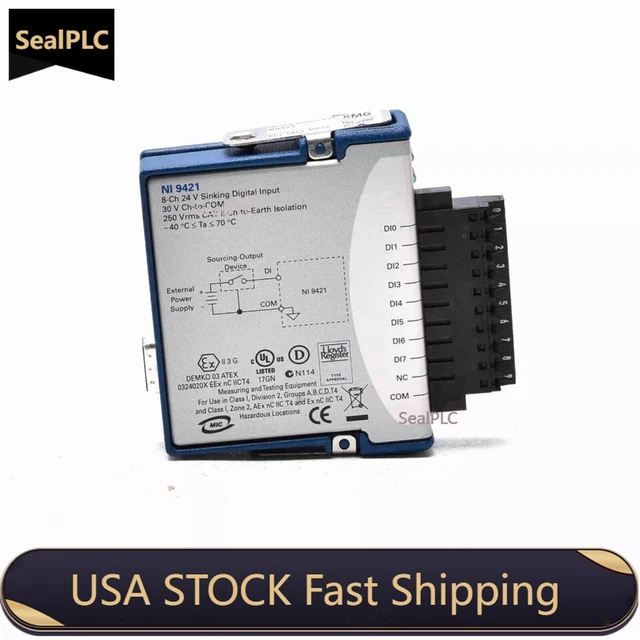 NEW NATIONAL INSTRUMENTS NI-9421 NI 9421 C-series 8-Channel Sinking ...