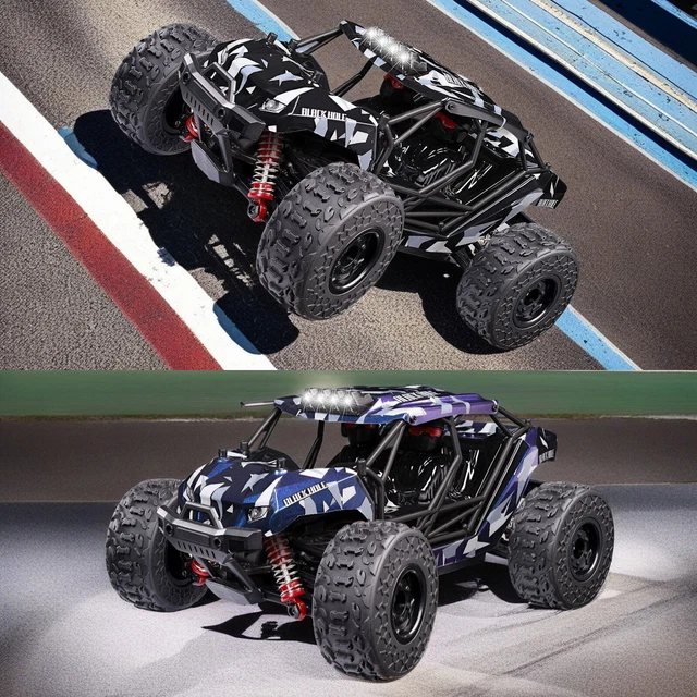 1/18 C8810 2.4G RC 4WD Car High Speed Off Road Vehicle RTR Carbon Brush ...
