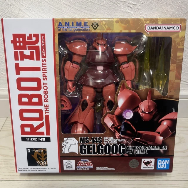 PRÉ JAN18 ROBOT Spirits Gundam SIDE MS MS-14S Char Gelgoog Ver. ANIME ...