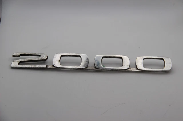 ORIGINAL BMW NEUE Klasse 2000 Modellbezeichnung Emblem Badge Schriftzug ...