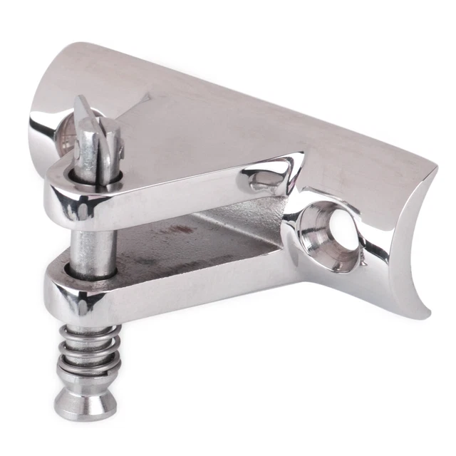 BOAT CONCAVE BASE Deck Hinge Bimini Top Fitting Stainless Steel ...
