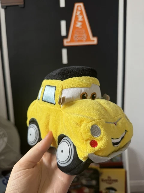 DISNEY PIXAR CARS Disney Store Official Luigi Plush Soft Toy Yellow £30 ...