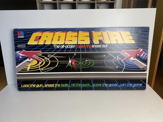 VINTAGE MB CROSS Fire 1970’s Original Board Game £54.99 - PicClick UK