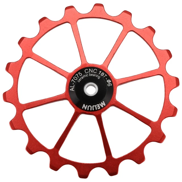 MEIJUN 18T Fahrrad Schaltwerk Wheel Keramik Lager Riemenscheibe 6695 ...