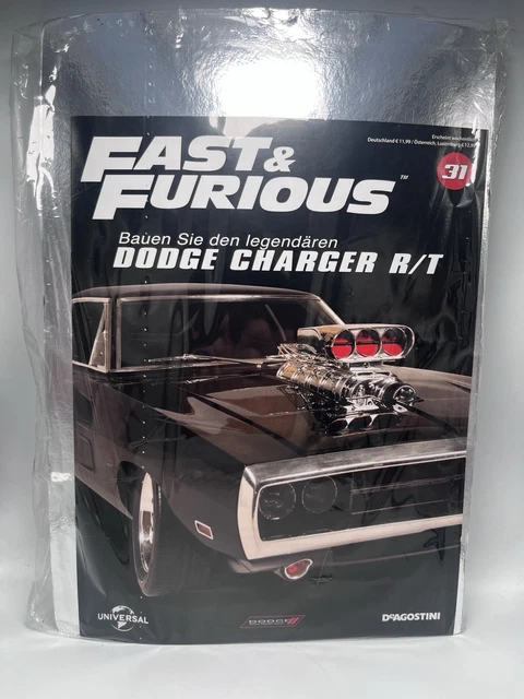 DEAGOSTINI FAST & Furious Dodge Charger R/T Modellbau Teile - Ausgabe 31 - NEU EUR 14,99 ...