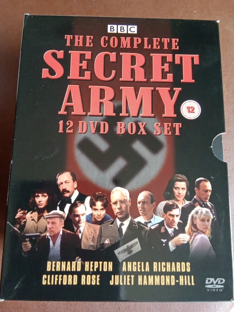 CLASSIC TV SERIES Secret Army Complete Series 12 DVD Box Set £29.99 ...