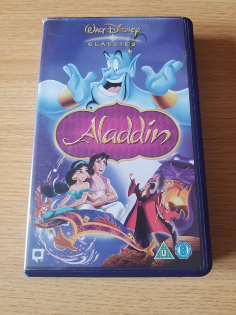 ALADDIN (VHS, 2004) BRAND NEW SEALED TAPE Disney £9.99 - PicClick UK
