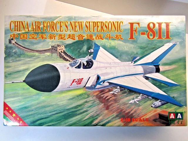 AA 1:48 SCALE China Air Force's New Supersonic F-811 Model Kit - # Z ...