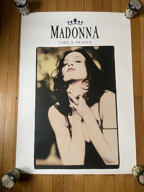 AFFICHE-POSTER ORIGINAL SIZE 65 X93Cm Madonna Like A Prayer Annees 90 ...