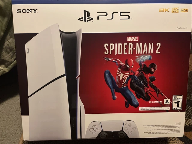PS5 PLAYSTATION 5 PS5 Console - Marvel’s Spider-Man 2 Bundle 1TB Slim ...