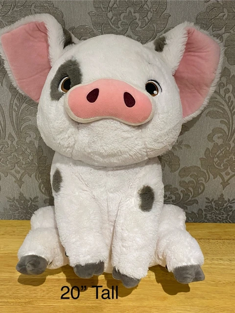 DISNEY STORE MOANA Pua Extra Large Pig Plush Super Soft Toy 20 ...