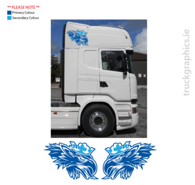 SCANIA GRIFFIN SIDE of Cab Sticker,Streamline,Graphic R Series,Next Gen ...