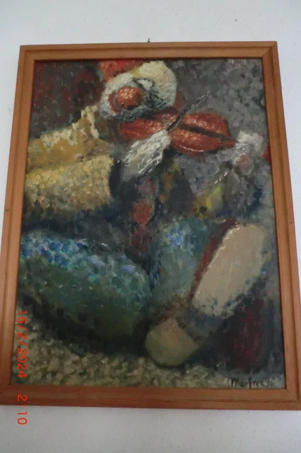 ÖL-GEMÄLDE - ORIGINAL - unikat - signiert - Der Clown - von Manfred Loose - 1976 EUR 525,00 ...