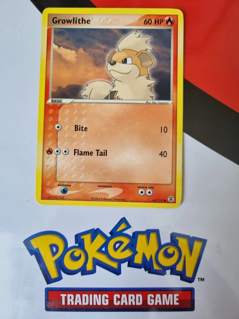 GROWLITHE (64/112) EX FireRed & LeafGreen Set Pokemon Card TCG £0.99 ...