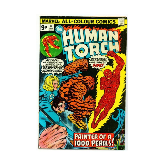 MARVEL COMICS HUMAN Torch Human Torch 1st Series #8 Fair £3.91 ...