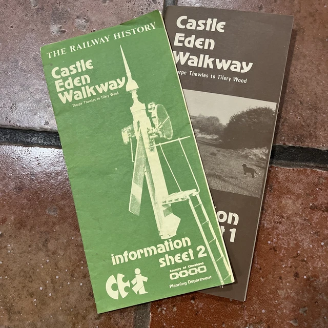 VINTAGE THORPE STATION Castle Eden Railway History Information Sheet 1 ...