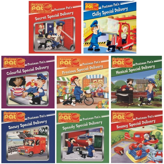 POSTMAN PAT SPECIAL Delivery Service Series 8 Books Collection - Age 5 ...