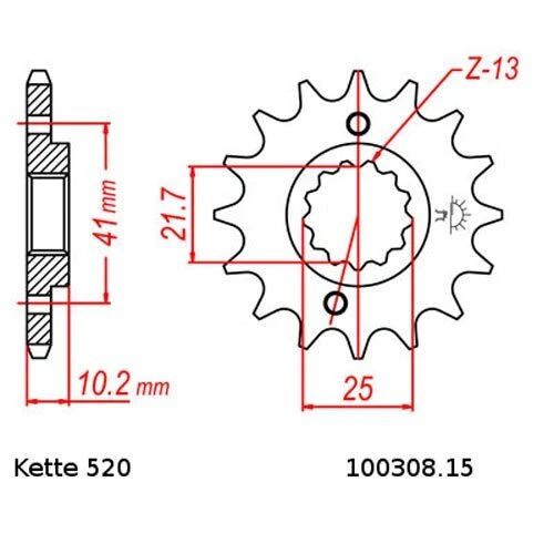 KIT DE CHAÎNE Yamaha XT660 04-16 Chaîne DID 520 ZVM-X 110 Ouverte 15/45 ...