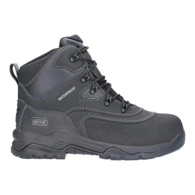 MAGNUM BROADSIDE 6.0 Waterproof Uniform Safety Boot Black Waterproof ...