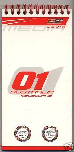 FERRARI F1 TEAM - brochure media press book - grand prix formule 1 ...