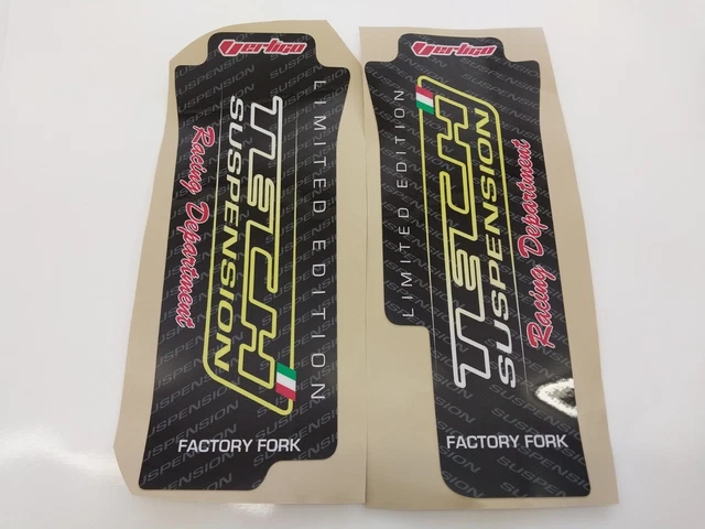 VERTIGO BUSTO NITRO combat vertical fork guard decals stickers trials ...