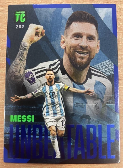 PANINI TOP CLASS 2023 Lionel Messi True Blue Unbeatable Parallel Card £ ...