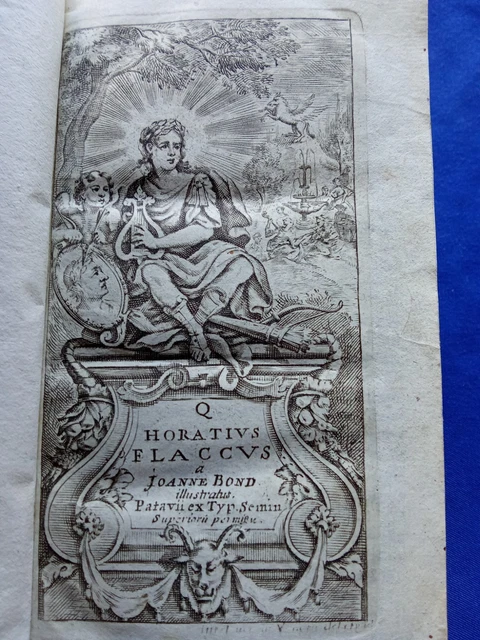 HORATIUS FLACCUS A Joanne Bond Illustratus. 1606 Padova EUR 34,90 ...