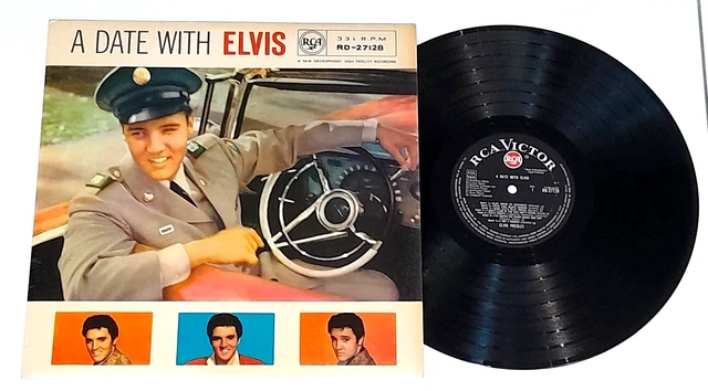 ELVIS PRESLEY'S A Date with Elvis album RD 27128 RED SPOT EX- £21.25 ...
