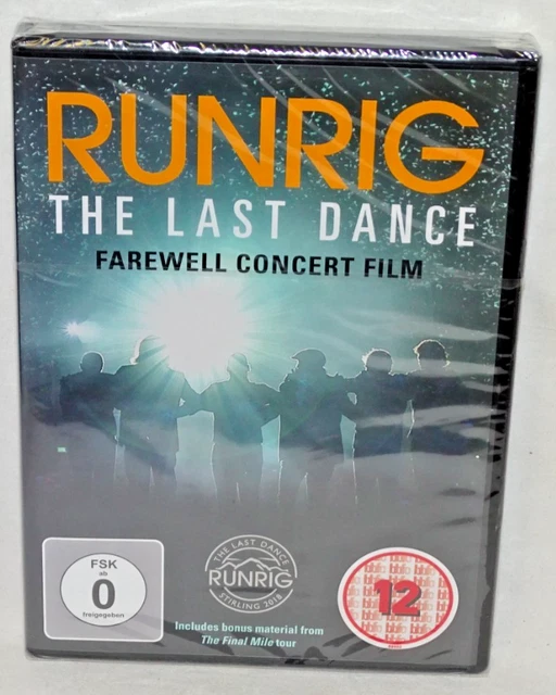 RUNRIG: THE LAST DANCE - FAREWELL CONCERT DVD - PAL / Region 0 - New ...
