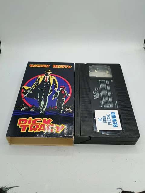 DICK TRACY 1990 VHS Tape Movie Used Madonna,Warren Beatty £4.76 ...