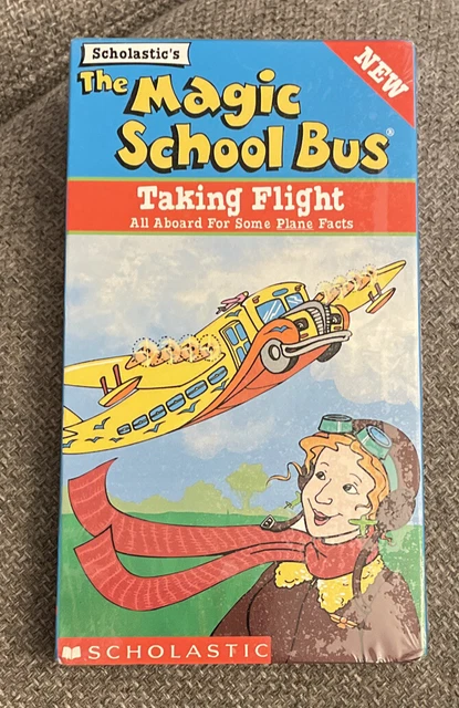 MAGIC SCHOOL BUS - Taking Flight - Sealed VHS - All Aboard for some ...