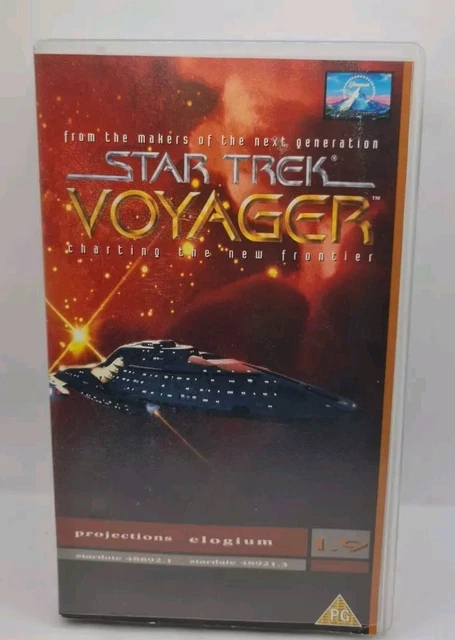 STAR TREK VOYAGER Season 1 Volume 9 Projections/Elogium VHS £14.99 ...