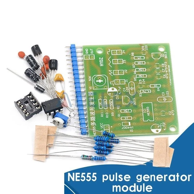 PULSE GENERATOR MODULE DC 6V-12V Multi-Channel Wave Signal Electronic ...
