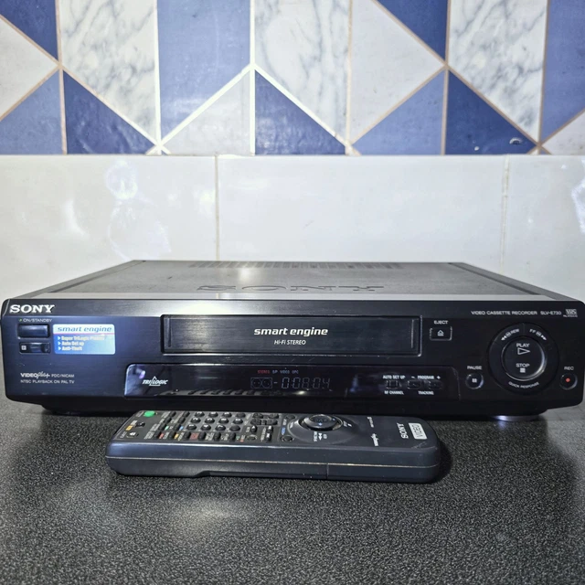 SONY SLV-E730 VHS Video Player Recorder Nicam VCR & Remote - Fully ...