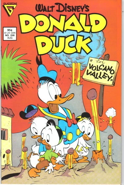 WALT DISNEY'S DONALD Duck Comic #256 Gladstone 1987 TRÈS FINE/PRESQUE ...