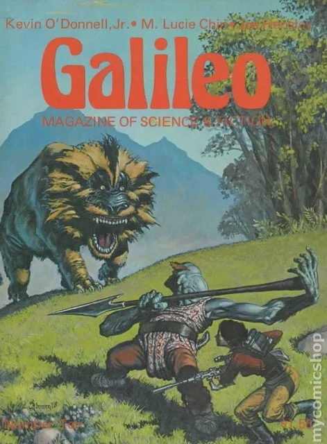 GALILEO MAGAZINE OF Science and Fiction #10 excellent état - 3,5 1978 ...