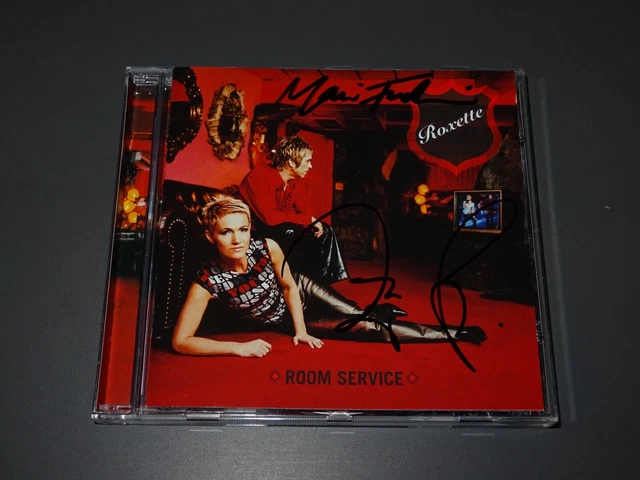 ROXETTE - ROOM Service (Mit Original Autogramm, Signed) / Album-Cd 2001 ...