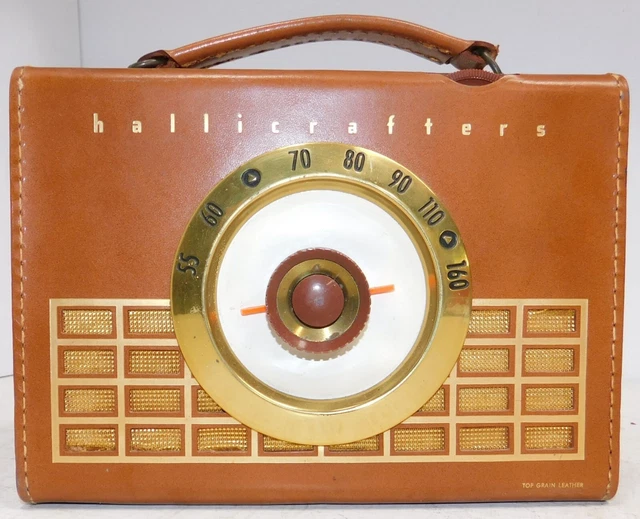 1950,S HALLICRAFTERS TW100 Tube Type AM Portable Radio. AC/DC. $46.00 ...