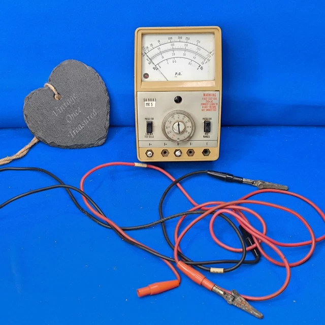 VINTAGE BT / GPO SA 9083 MK5 Multimeter Tester * UNTESTED Spares ...