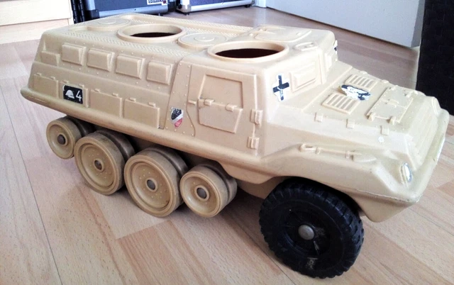 VINTAGE ACTION MAN DAK half track for restoration £43.00 - PicClick UK