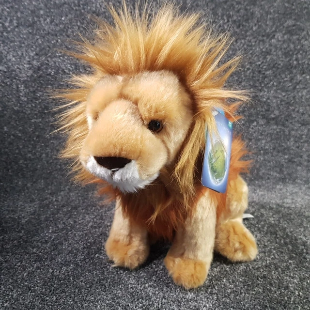 BBC 10& BEAUTIFUL Lion Soft Toy Planet Earth Ii Plush Big Cat Wildlife ...