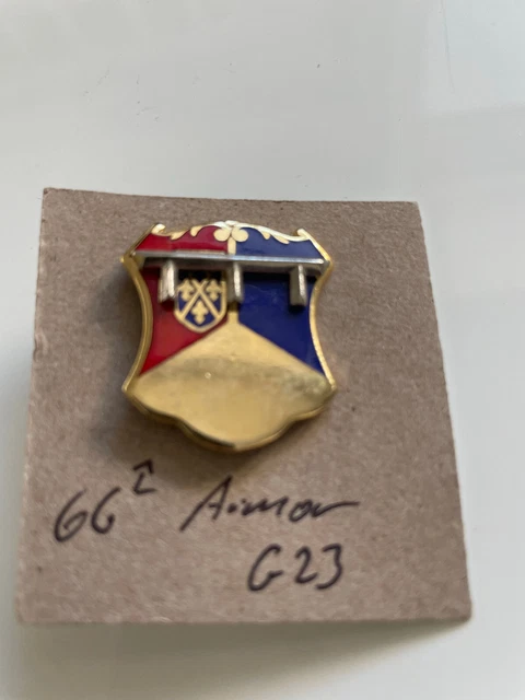 US ARMY UNIT Crest: 66th Armored Regiment - SEMPER IN HOSTES EUR 2,00 ...