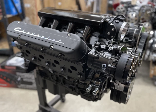 LS CHEVY LS 6.0L 510-625hp COMPLETE CRATE ENGINE PROBUILT LQ LS2 LS6 6. ...