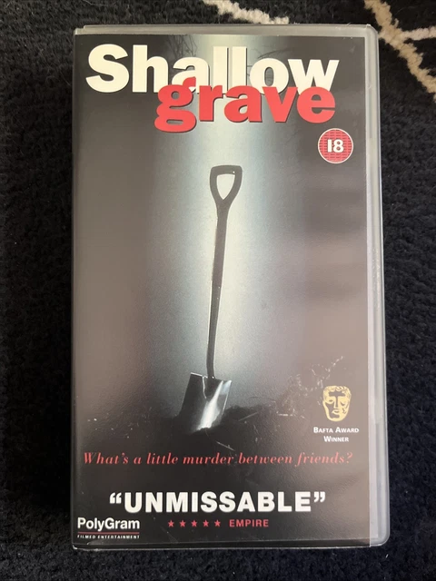 SHALLOW GRAVE (VHS 1995) Ewan McGregor Christopher Eccleston Kerry Fox £3.29 - PicClick UK