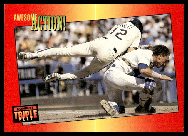 STEVE FINLEY/GARY CARTER AA #26 1992 Triple Play Astros/Dodgers EUR 1 ...