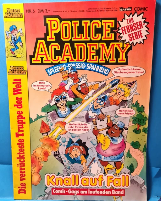 QUADERNO FUMETTI POLICE Academy n. 6 TOP mai letto raro (2132) EUR 13 ...