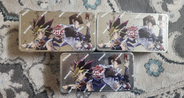 3X YU-GI-OH CARDS - 25th Anniversary Collectors Tin -DUELING MIRRORS £62.40 - PicClick UK