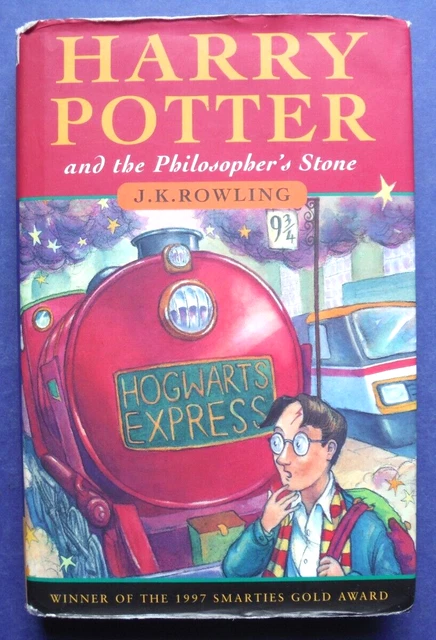 HARRY POTTER PHILOSOPHER'S Stone J. K. Rowling 1997 Bloomsbury HB 10th ...